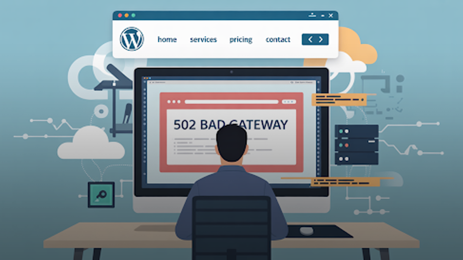 Fix 502 Bad Gateway Error in WordPress (2025)